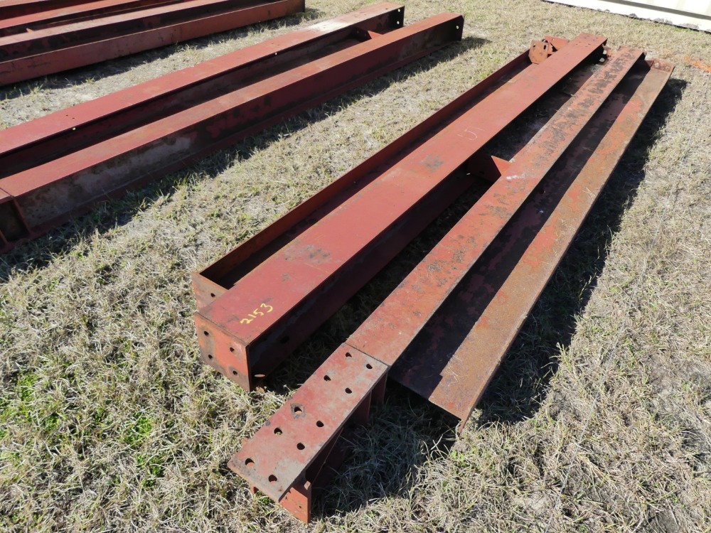 #2153 - Miscellaneous Structural Steel Beams | DeMott Auction