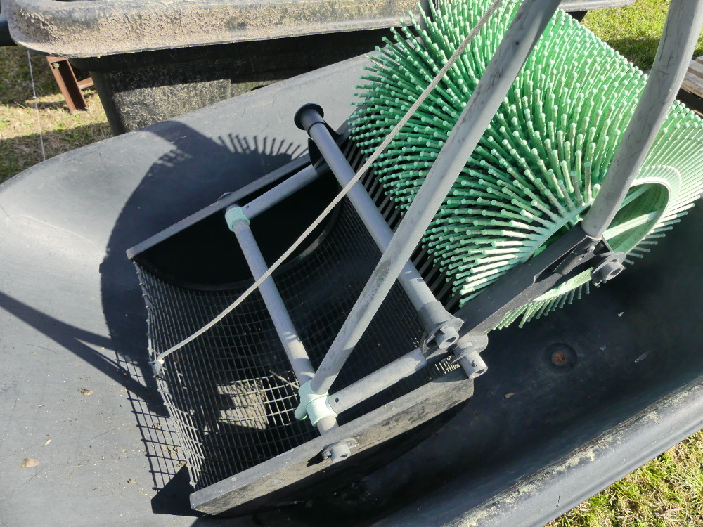 #155 - (2) Wheel Barrows & Pecan Picker | DeMott Auction