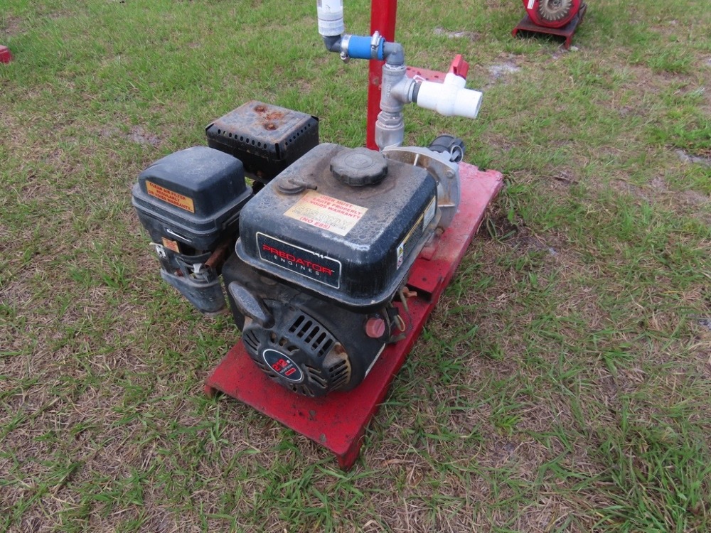 #2223 - Pump W/ Gas Engine | DeMott Auction