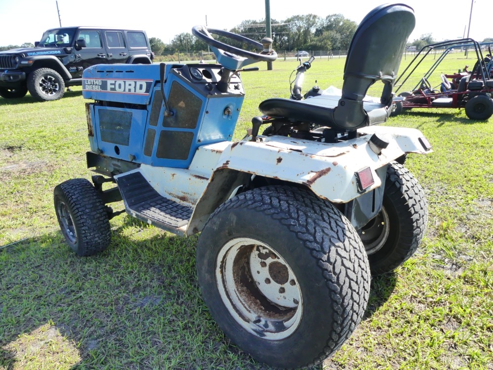 #1017 - Ford LGT14D Lawn Tractor | DeMott Auction