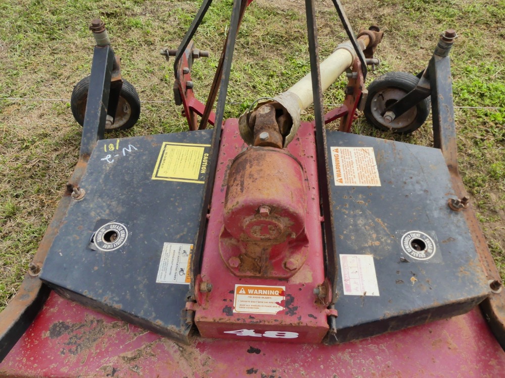 #181 - Big Bee 48" Finish Mower | DeMott Auction