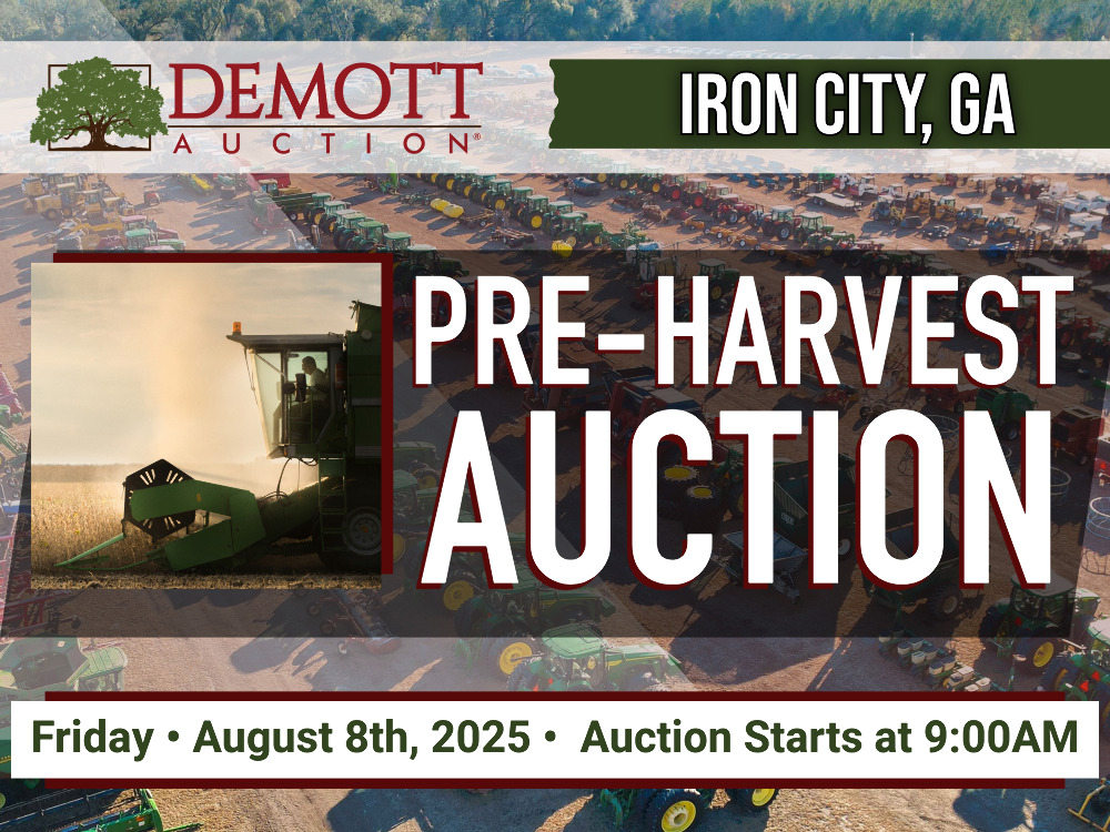 Pre-Harvest Auction | Catalog | DeMott Auction