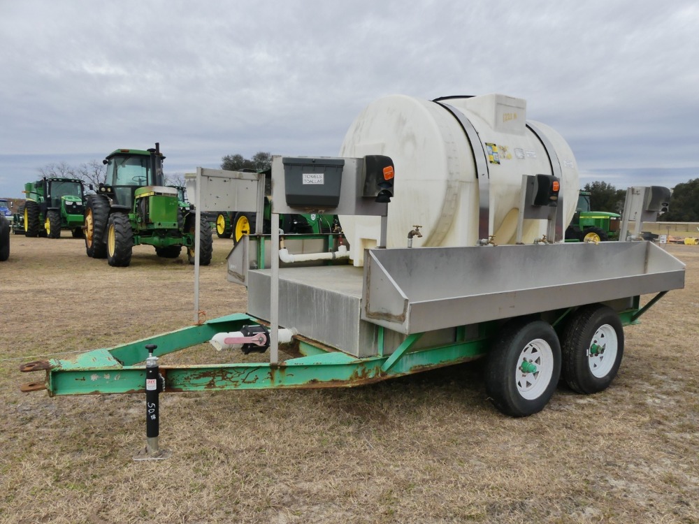 #1221A - P.t 500 Gal Field Wash Station | DeMott Auction