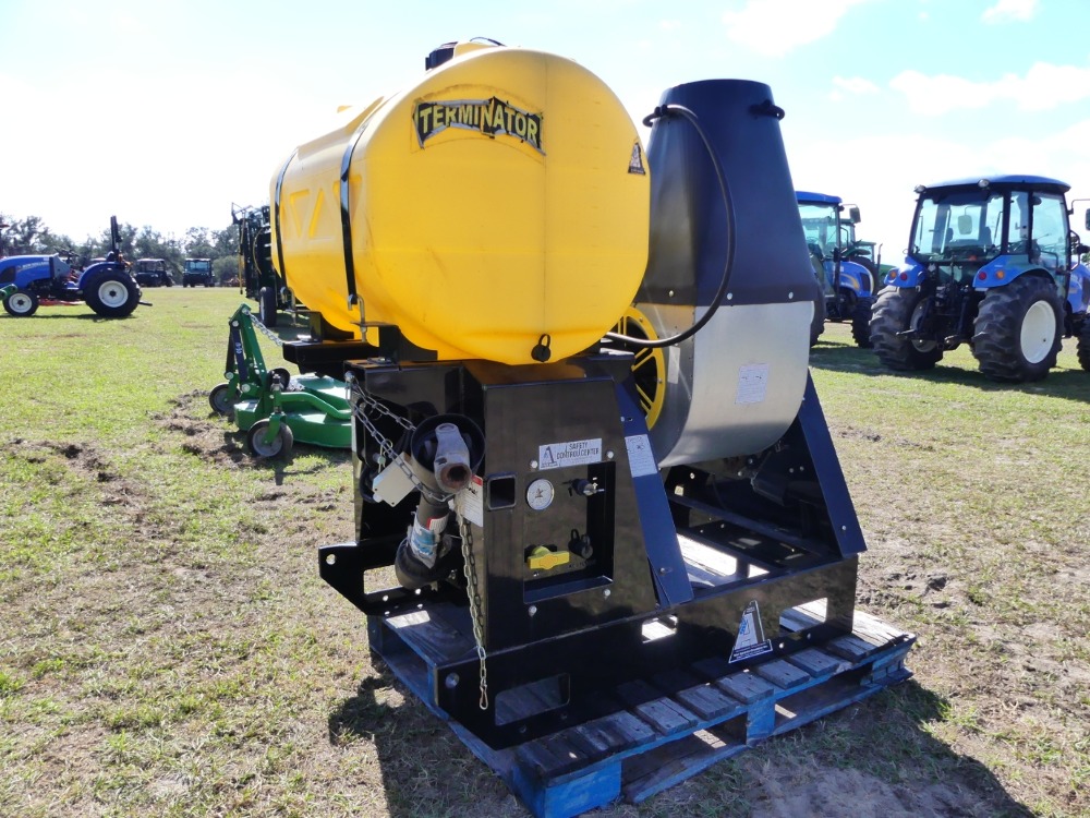#1246A - Terminator 3pt 60 Gal Blower Sprayer | DeMott Auction