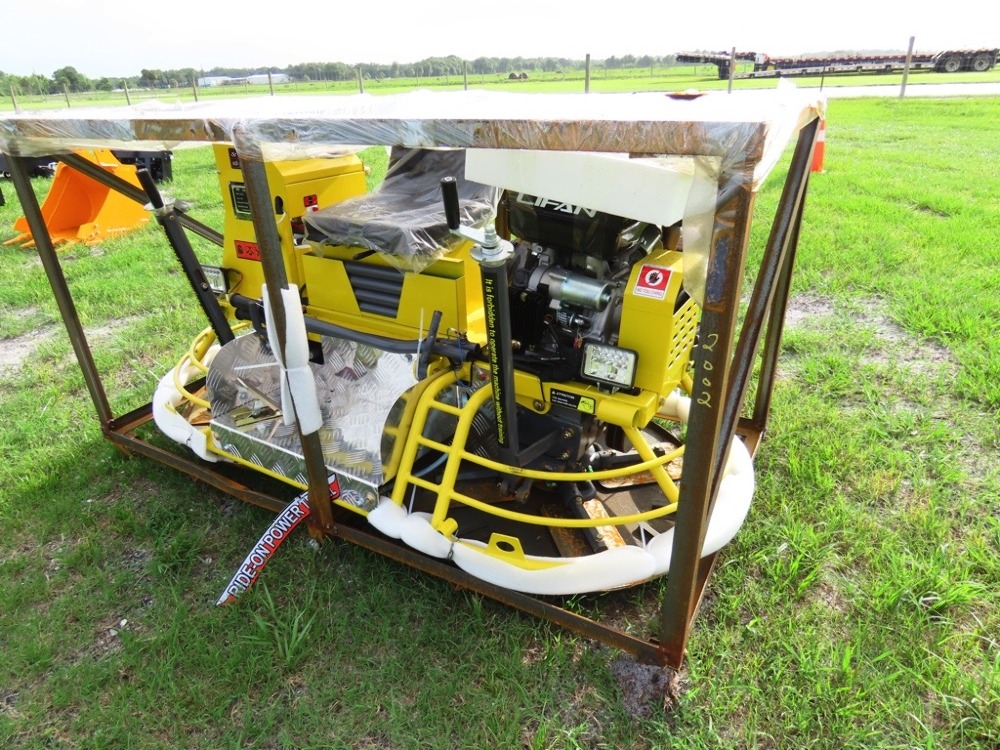 #2002 - MMS MS-2 Ride on Trowel | DeMott Auction