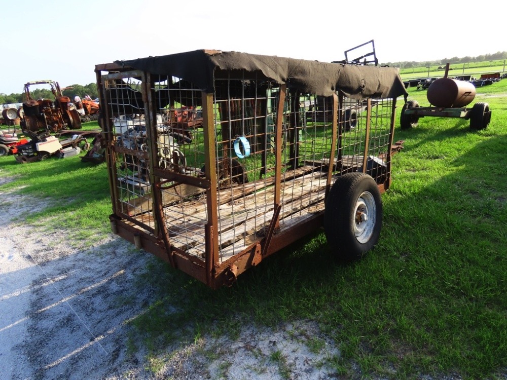 #2352 - Homemade Hog Hauler | DeMott Auction