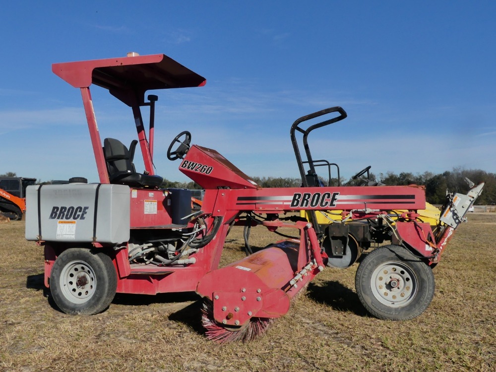 #1066 - 2018 Broce BW260 Broom Sweeper | DeMott Auction
