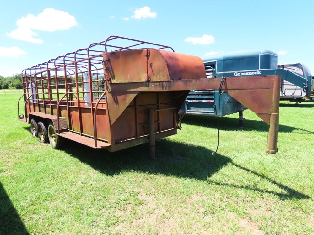 #2175 - Homemade Cattle Cart | DeMott Auction