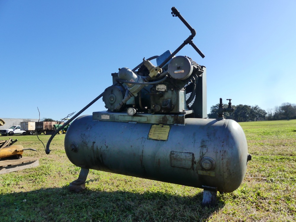 #133 - 200 Gallon Air Compressor | DeMott Auction