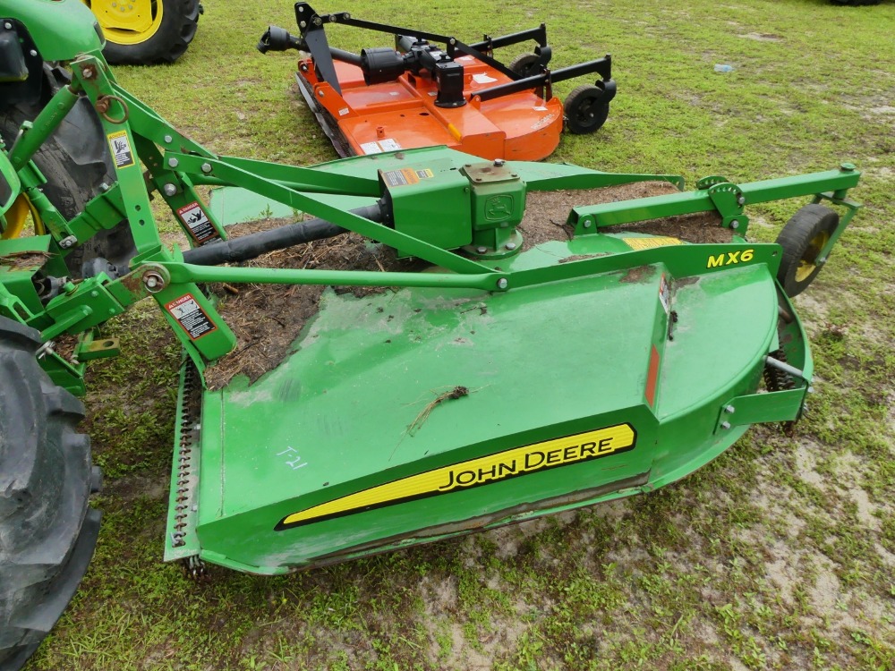 #1194 - John Deere MX6 3pt 6’ Mower | DeMott Auction