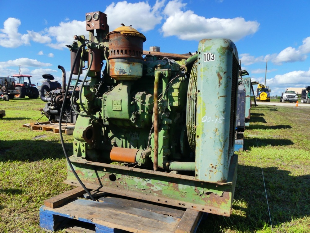 #1537 - GM 671 Power Unit | DeMott Auction