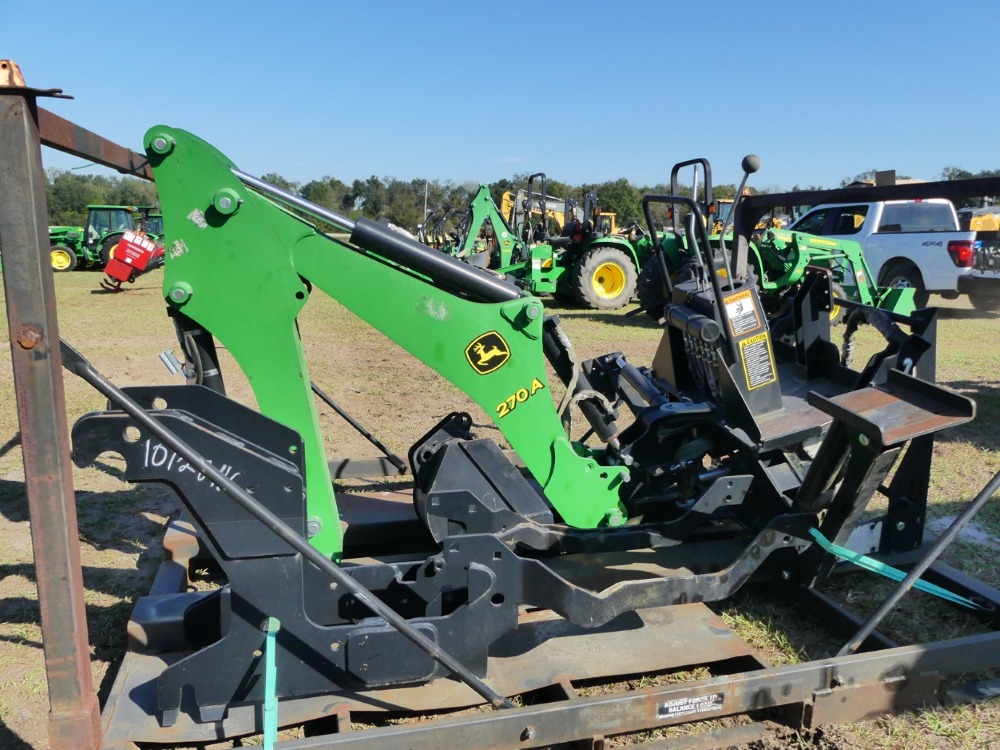 #1244 - John Deere 270A Backhoe Attachment | DeMott Auction
