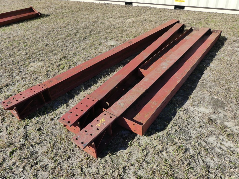 #2153 - Miscellaneous Structural Steel Beams | DeMott Auction