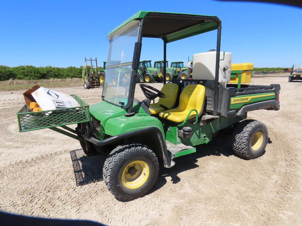 #124 - John Deere TX 4x2 Gator | DeMott Auction