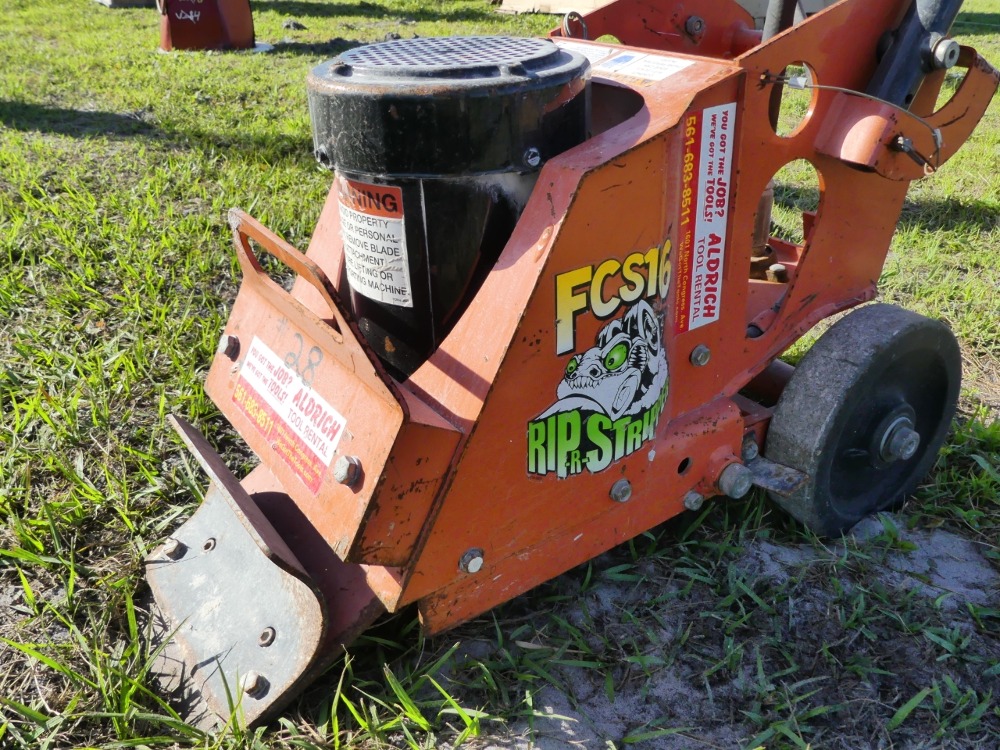 #2035 - Rip-R-Stripper FCS16 Floor Tile Stripper, Red | DeMott Auction