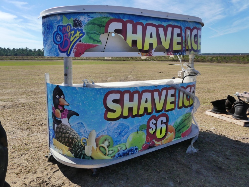 #2198 - Sno Biz Shaved Ice Stand | DeMott Auction