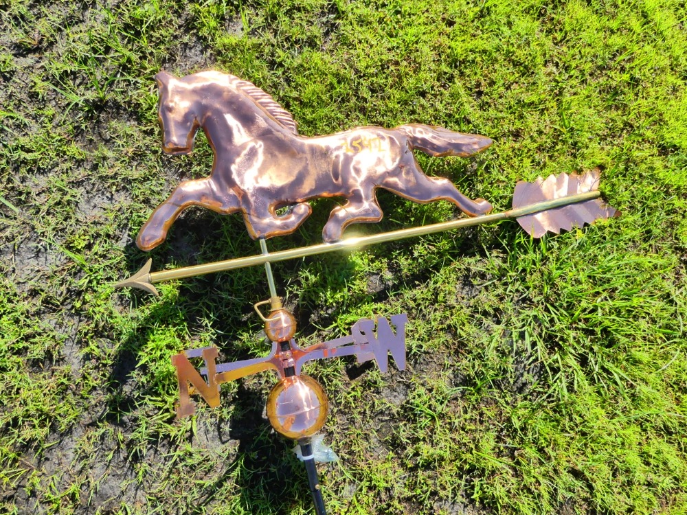 #2542 - Horse Weathervane | DeMott Auction