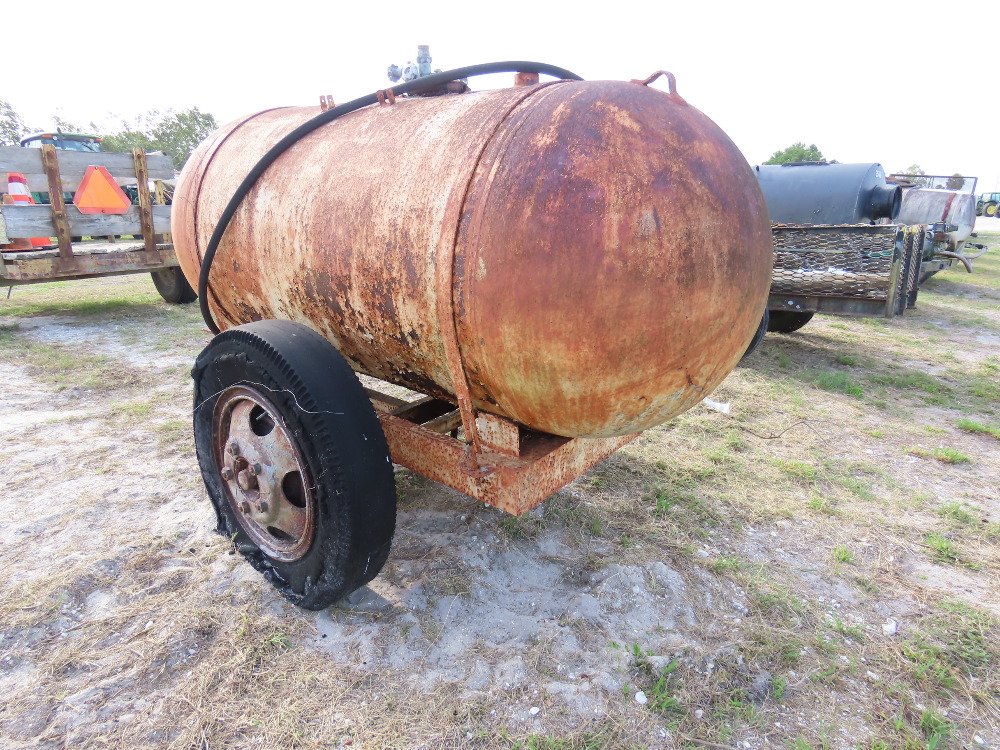 #269 - P.T 300 Gallon Propane Tank | DeMott Auction