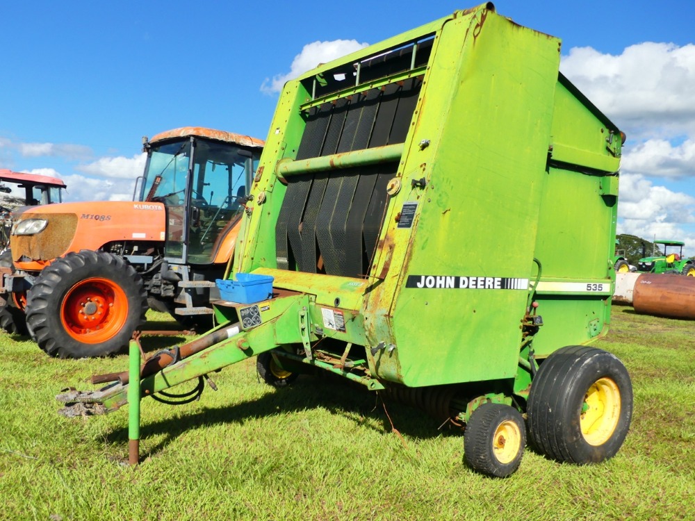 #1568 - 1994 John Deere 535 Round Hay Baler | DeMott Auction