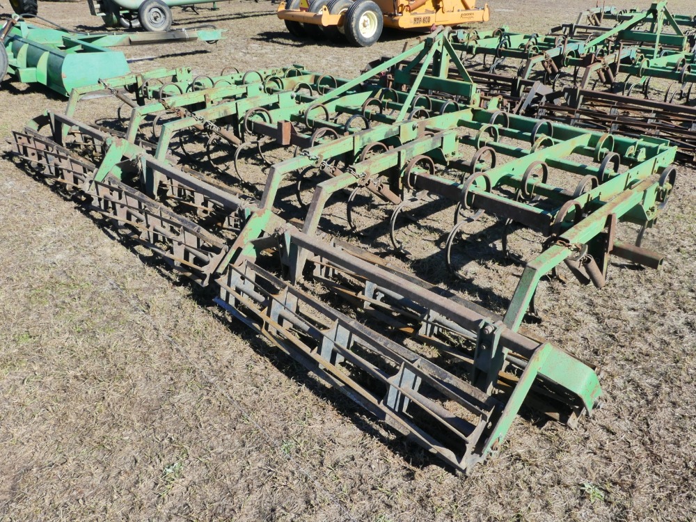 #1247 - KMC 14' 3pt Field Cultivator | DeMott Auction