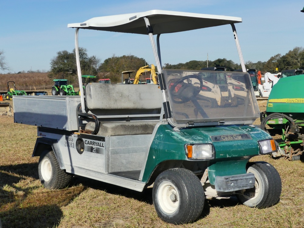 #1025 - Club Car Carryall Cart | DeMott Auction