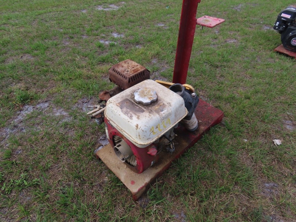 #2229 - Pump W/ Gas Engine | DeMott Auction
