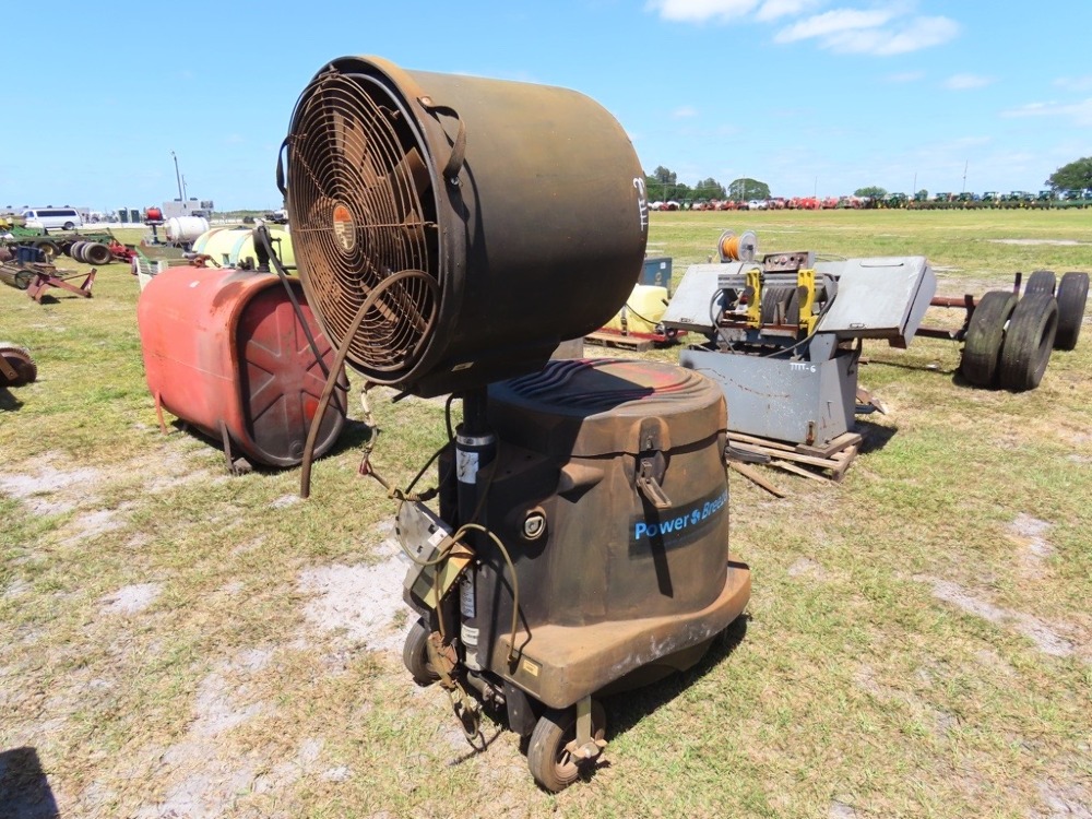 #2521 - Power Breezer Fan | DeMott Auction