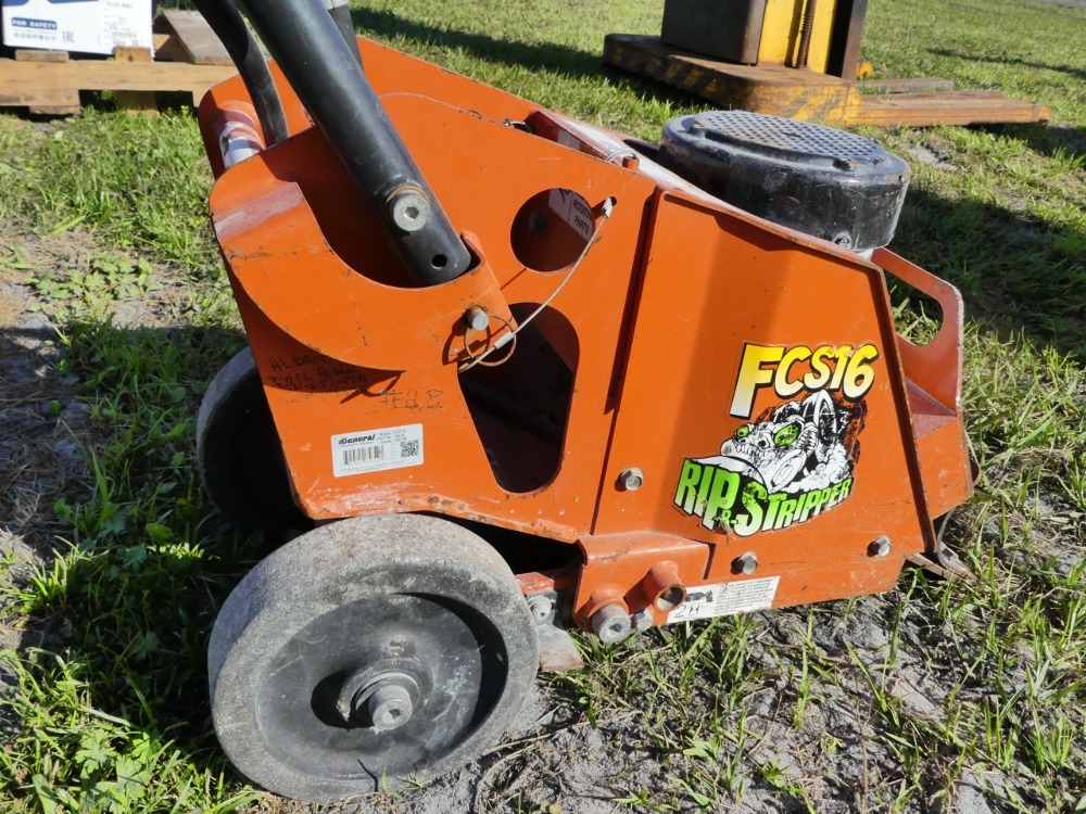 #2035 - Rip-R-Stripper FCS16 Floor Tile Stripper, Red | DeMott Auction