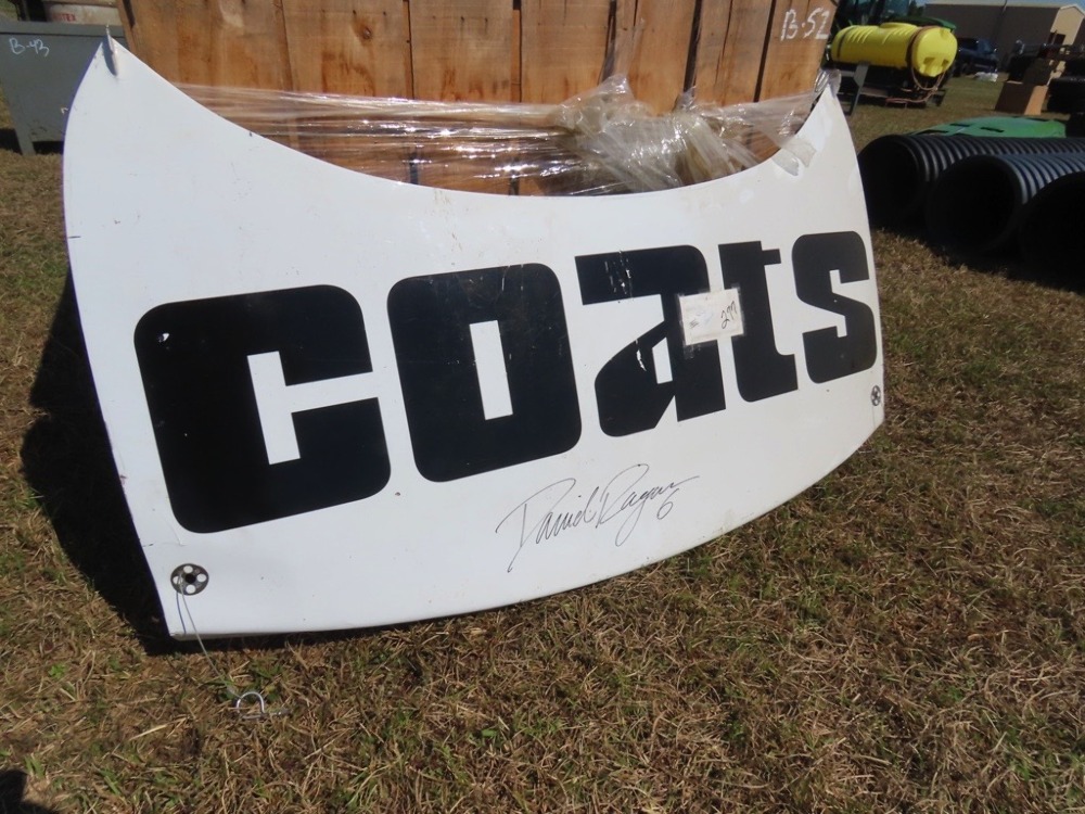 #177 - Race Car Trunk Lid | DeMott Auction