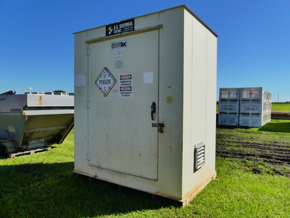 #2655 - Chemical Storage Container | DeMott Auction