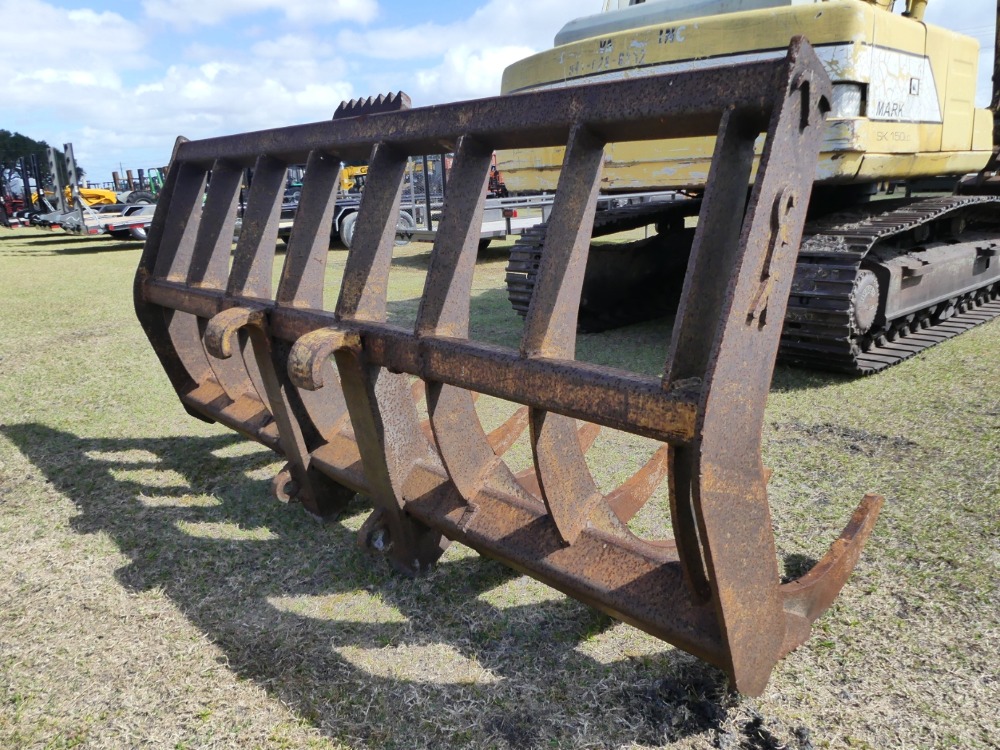 #1321B - CEA 9’ Wheel Loader Stacking Rake | DeMott Auction