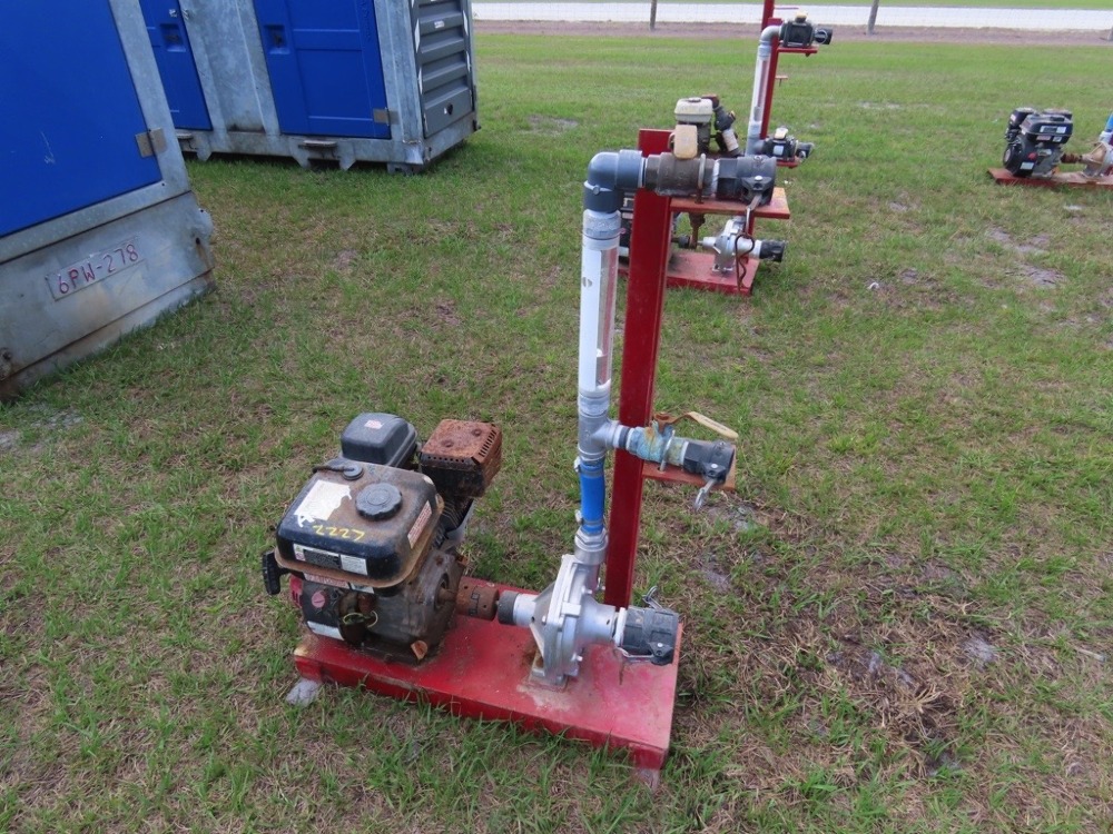 #2227 - Pump W/ Gas Engine | DeMott Auction