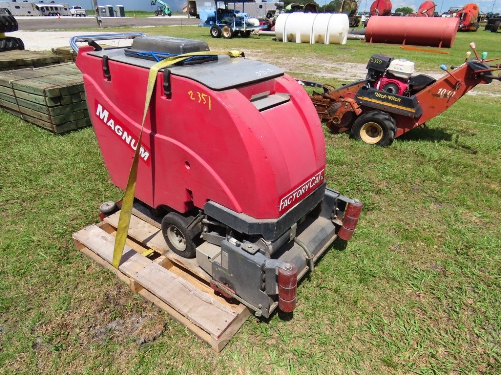 #2351 - Factory Cat Magnum Industrial Floor Cleaner | DeMott Auction